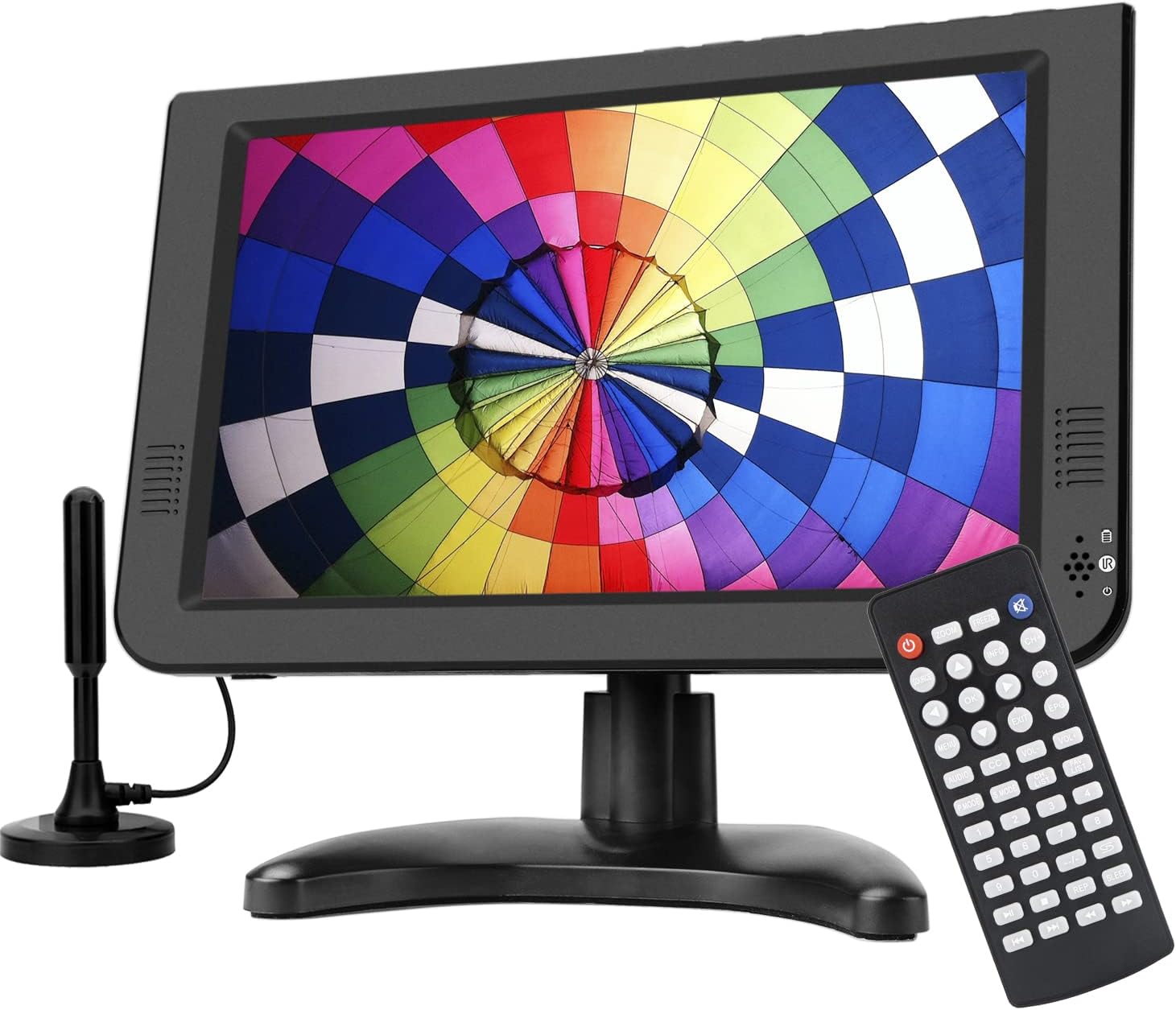 Amazon.com: GJY Portable TV,10.6 inch Mini TV for ATSC Digital Tuner ...