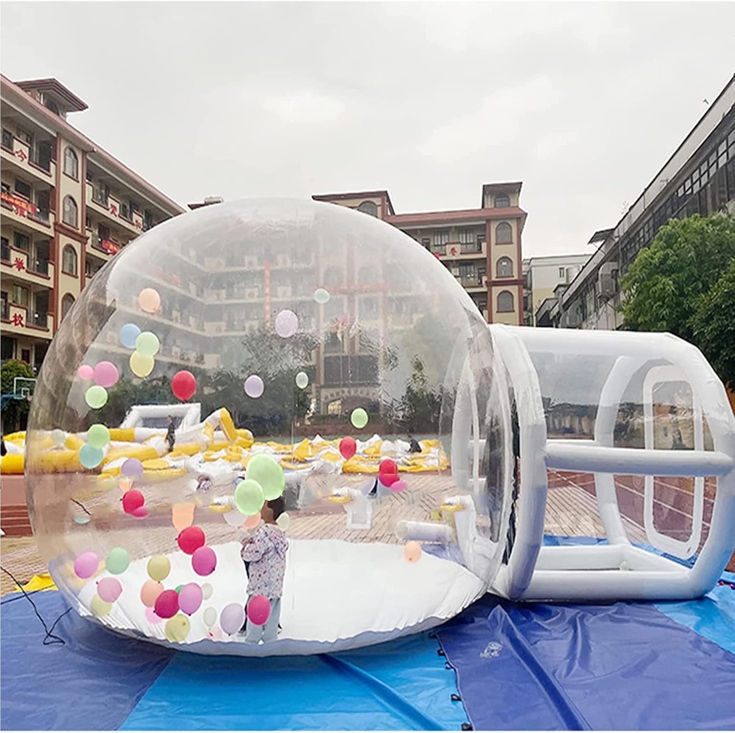 Amazon.com: Star Bubble House, Inflatable Outdoor Transparent Bubble ...