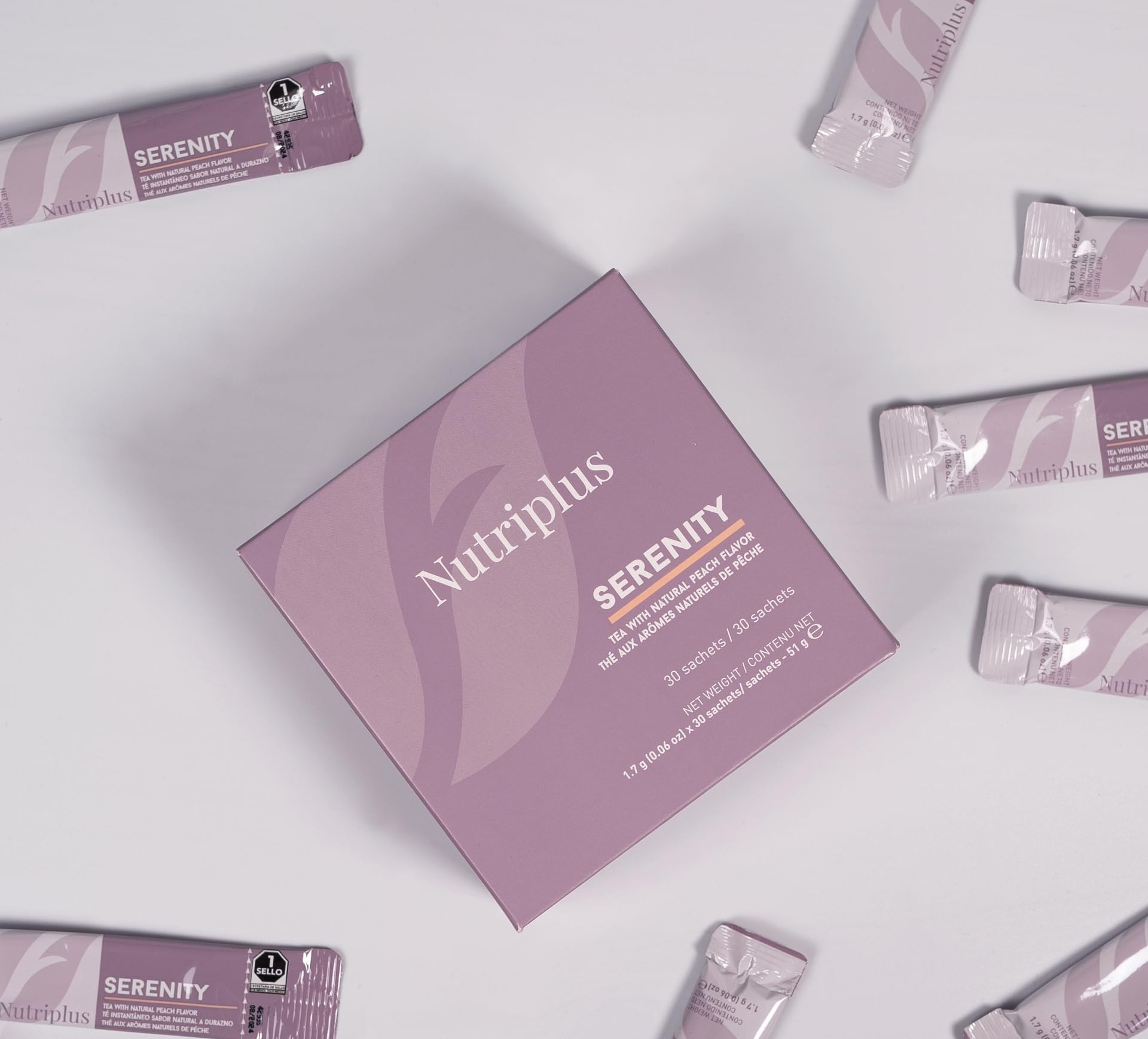 Snapklik.com : Nutriplus Peach Herbal Tea 30 Servings