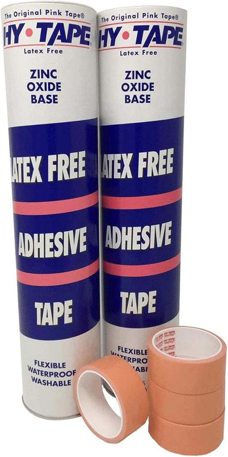 Amazon.com: Hy-Tape Zinc Oxide Adhesive Medical Tape, 1/2 Inch x 5 Yard ...