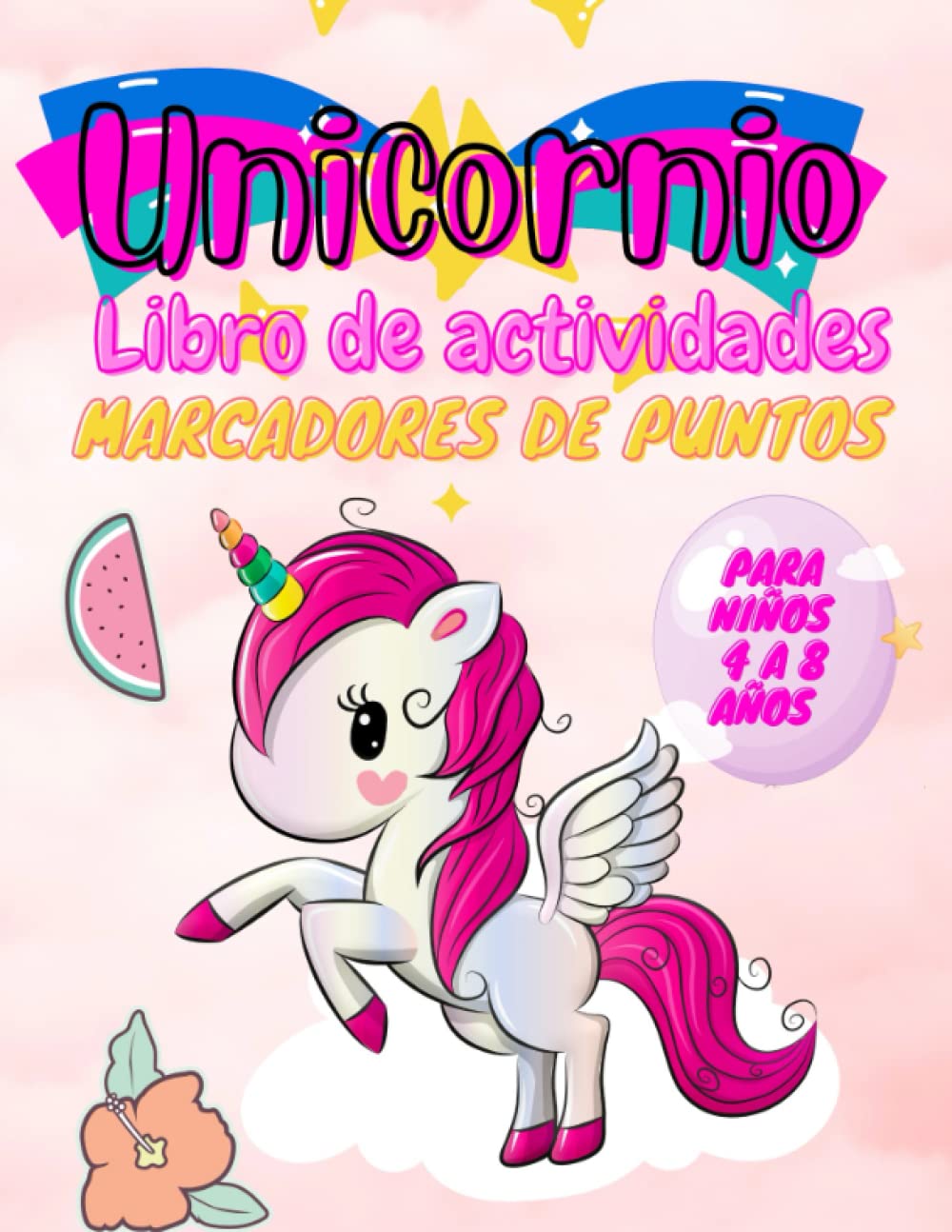 Buy Unicornio Libro de actividades de marcadores de puntos para niños ...
