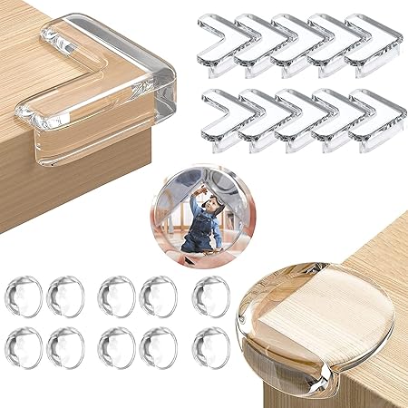 32 PCS Protections Coin de Table pour Bébé, GUYUWE Protege d'angle pour ...