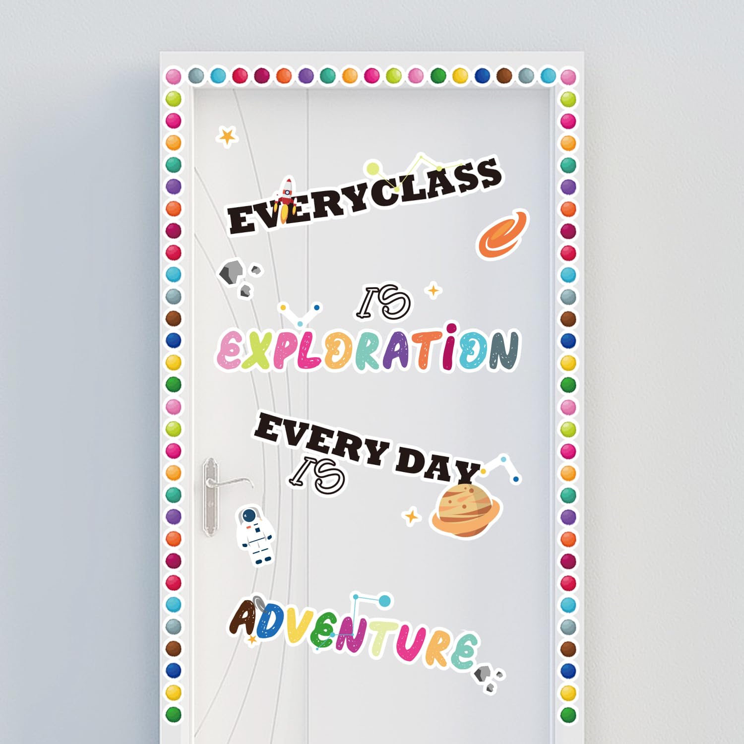 Snapklik.com : Classroom Bulletin Board Decor Colorful Classroom ...