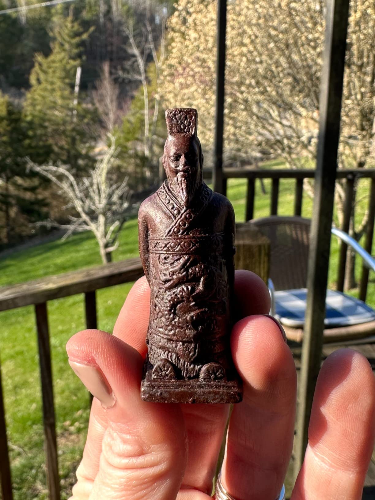 Amazon.com: Portable Chess Set,Travel Chess Game,Unique Handmade Chess ...