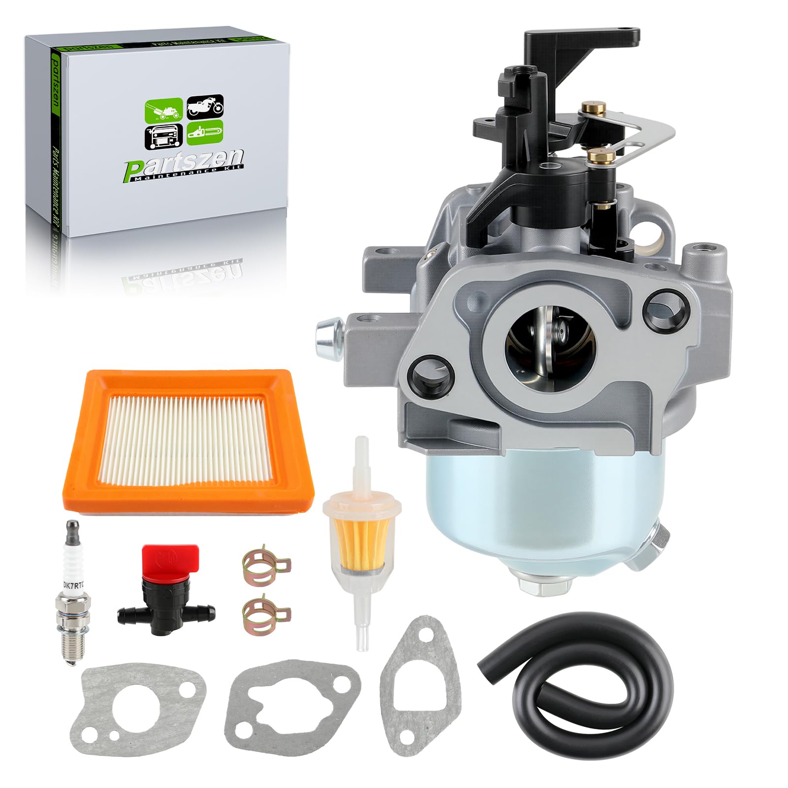 Amazon.com: partszen 14-853-68-S Carburetor Air Filter Spark Plug Kit ...