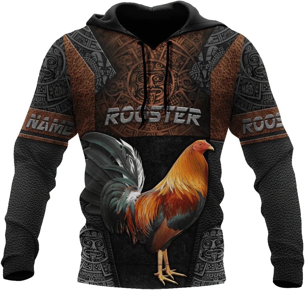 Amazon.com: Aztec Mexico Rooster - Regalo para los amantes del gallo ...