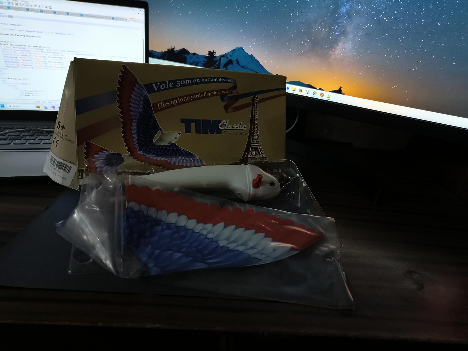 Buy tedco classic tim flying bird ornithopter 79000 toys- Multi color ...