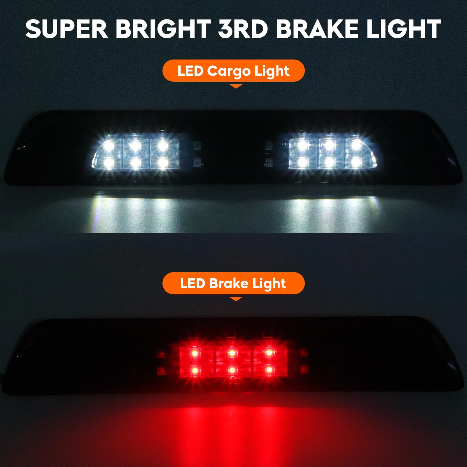 Snapklik.com : Tail Light + 3rd Brake Cargo Lamp For Toyota Tundra 2007 ...