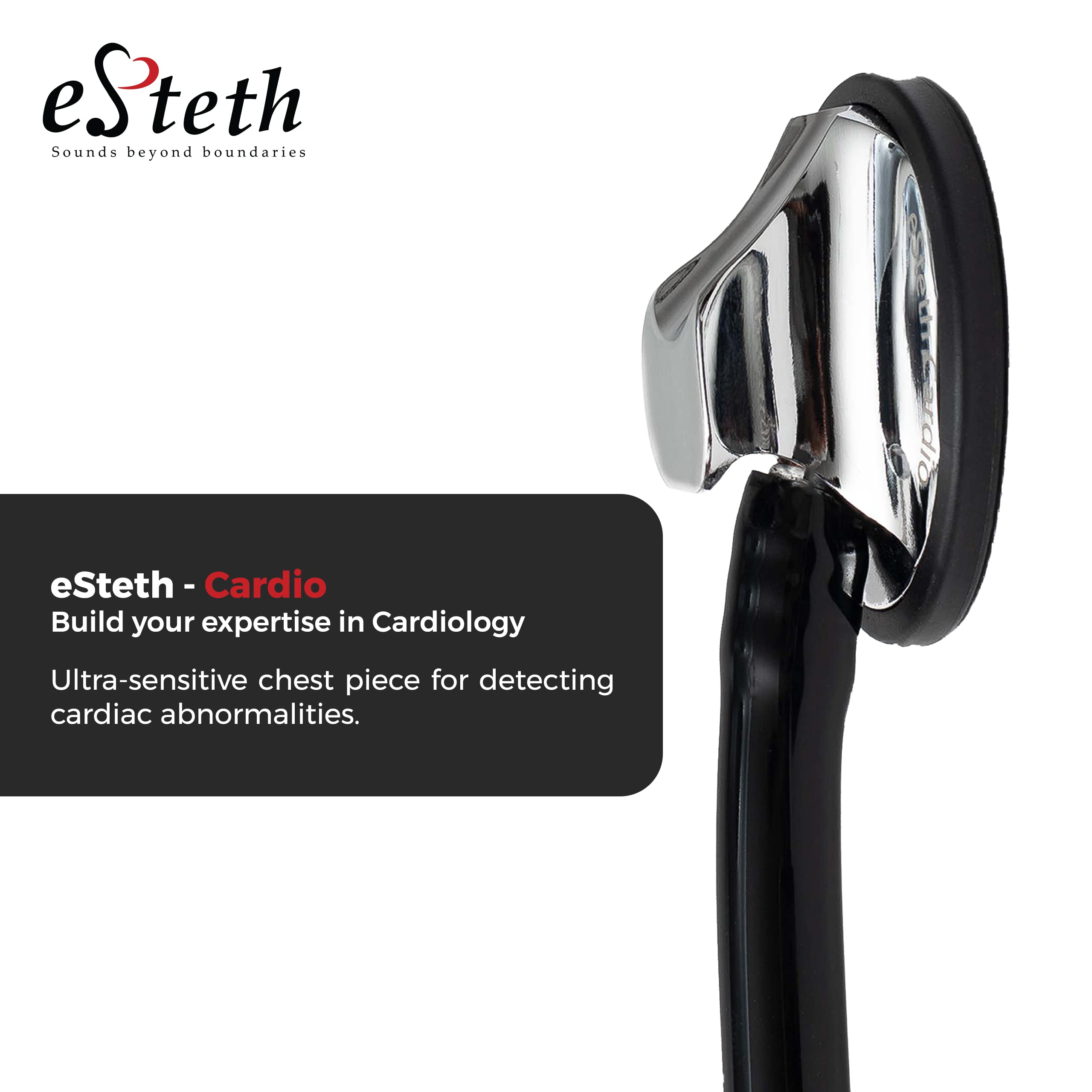 Snapklik.com : eSteth eSteth Cardiology Stethoscope - Ultra Sensitive ...