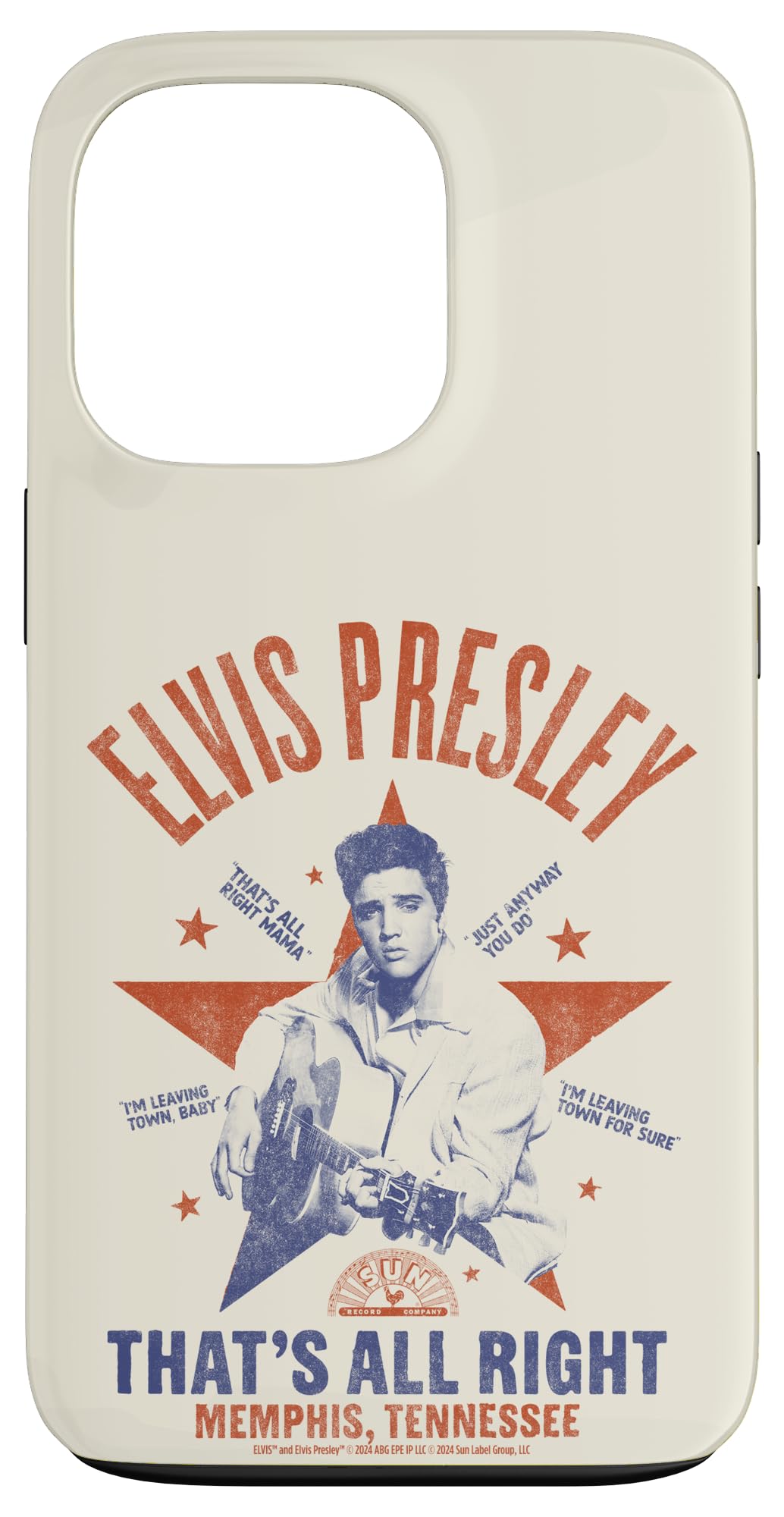 Amazon.com: iPhone 13 Pro Sun Records X Elvis Presley That's All Right ...