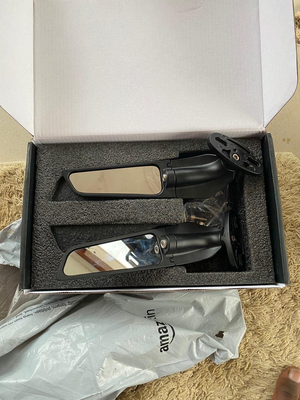 OTOROYS Wind Wing Rearview Stealth Mirrors Fully-Faired Bikes For R15 ...