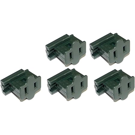 Holiday Lighting Outlet Male Green Slip Plug, Zip Plug, Vampire Plug ...