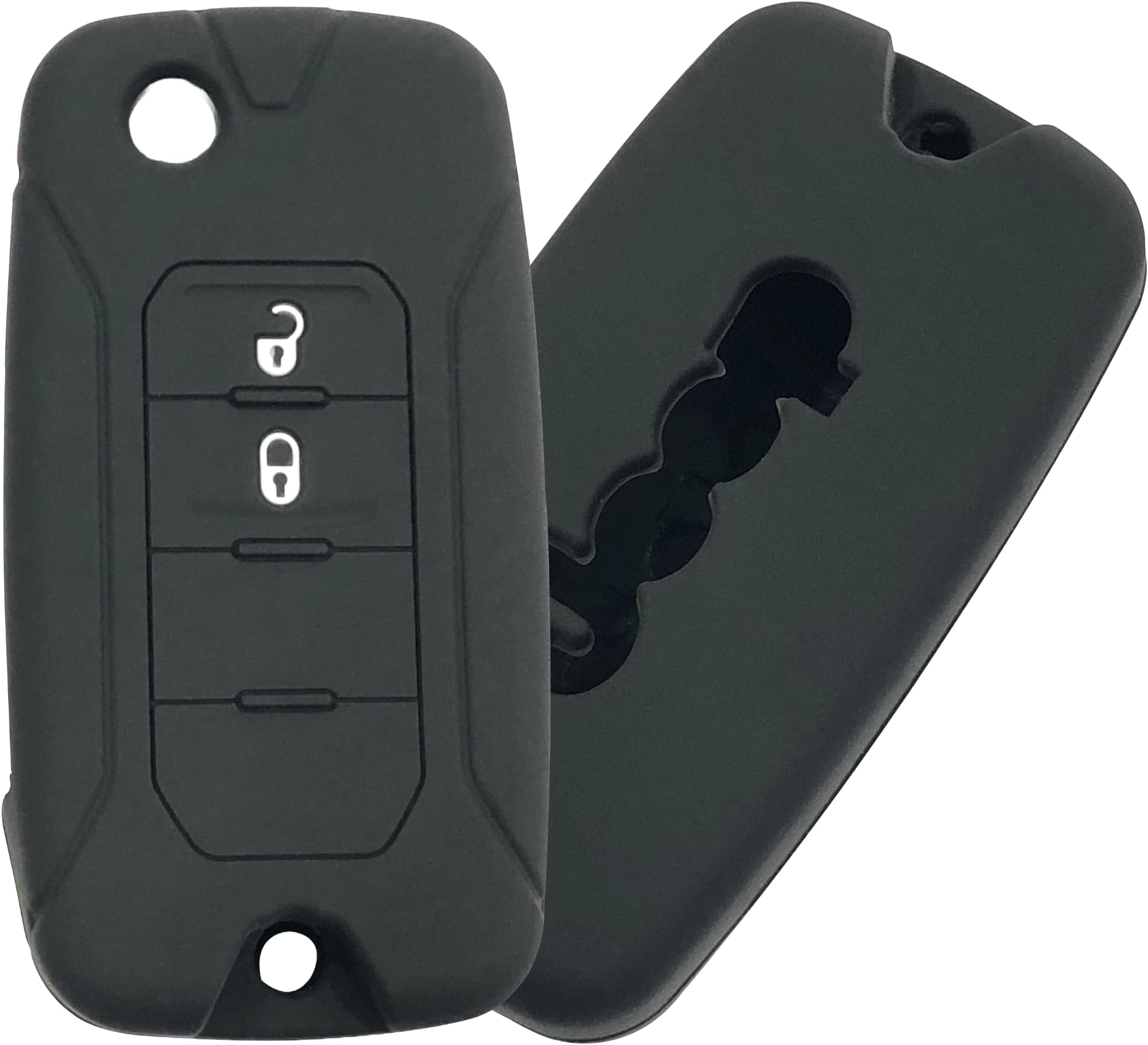 Ashar Key Hub Silicone Key Cover Compatible for Jeep Compass|Trailhawk ...