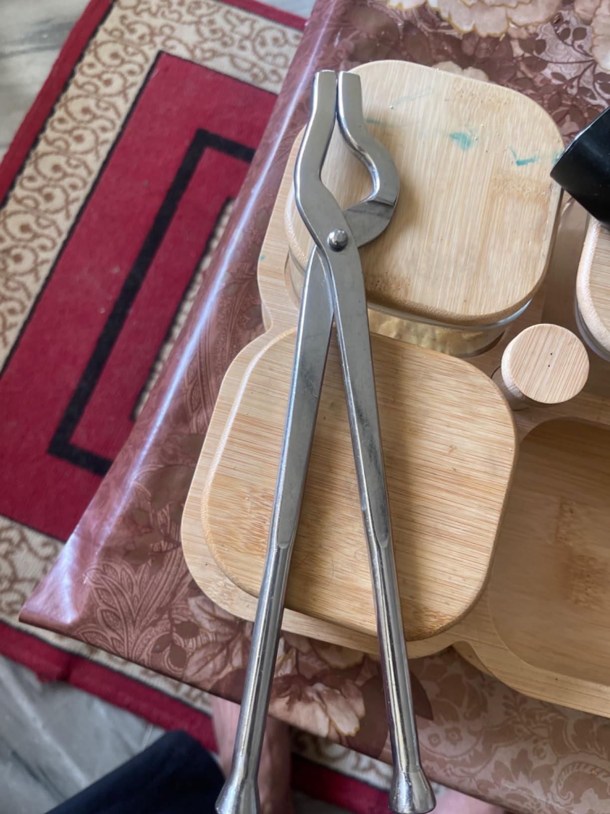 Buy THE SR BRAND Sr One Side Stainless Steel Pakkad, Sansi, Tong ...