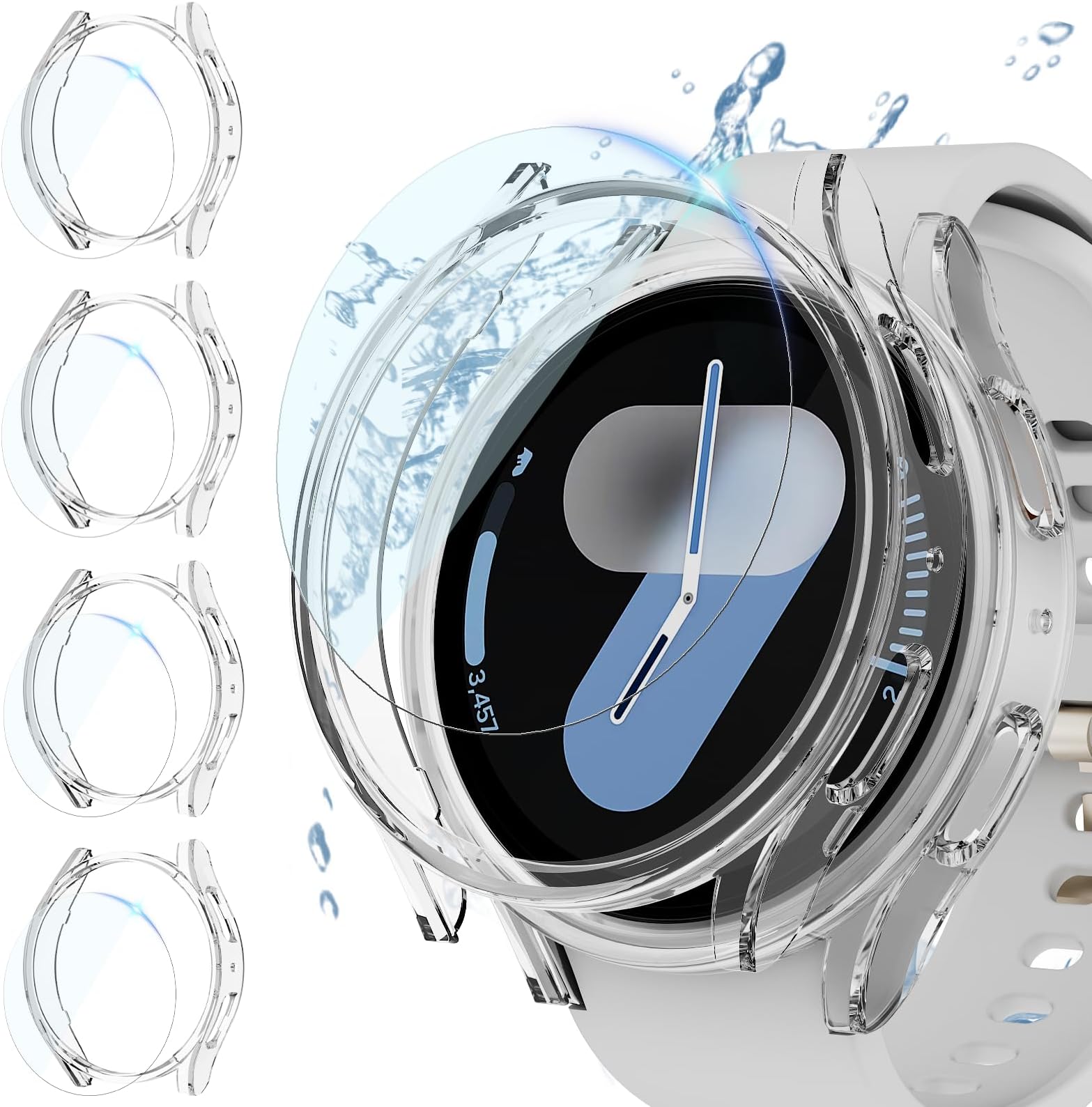 Amazon.com: Rc-Z (4+4 Pack) Screen Protector Case for Samsung Galaxy ...