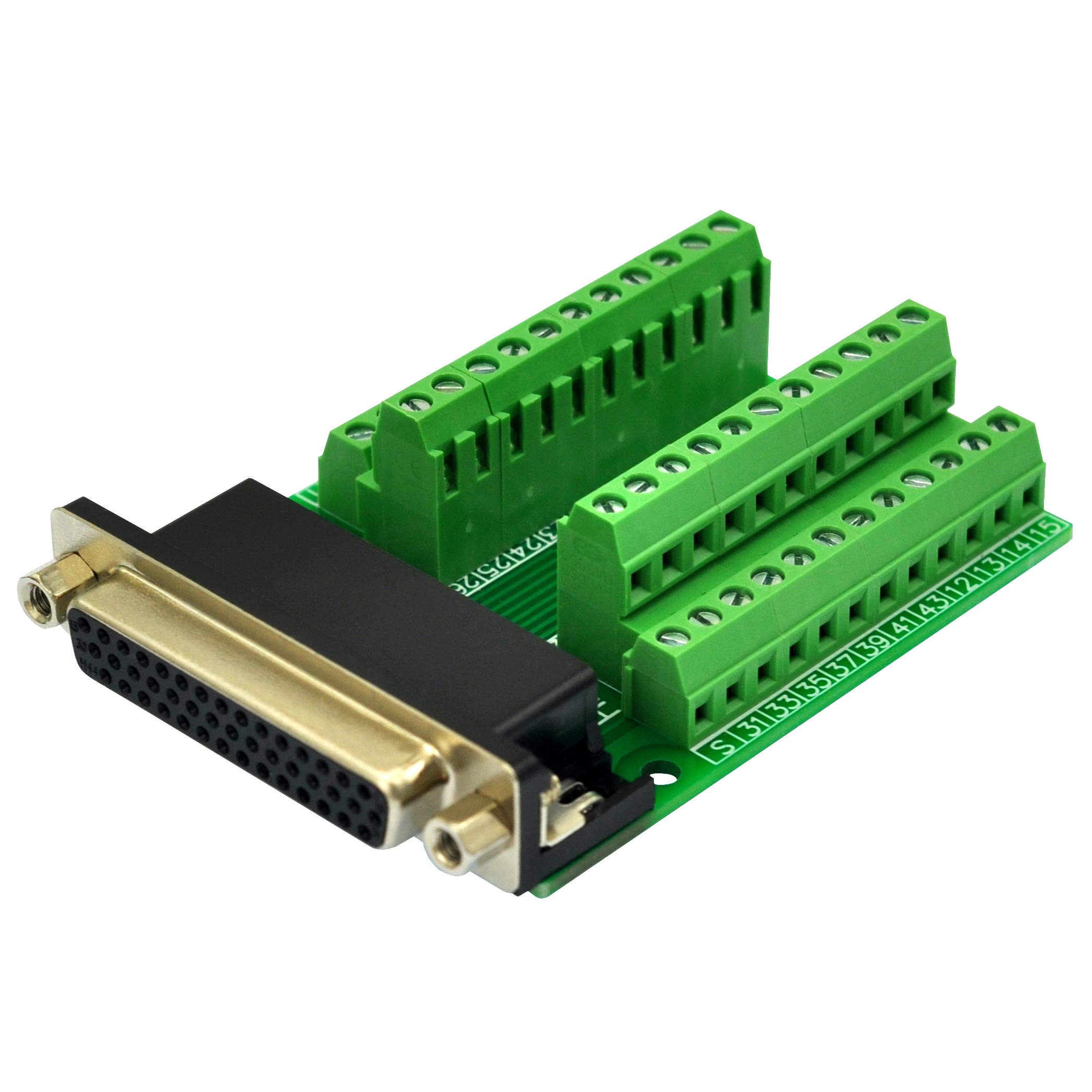 Snapklik.com : Slim Right Angle D-SUB Header Breakout Board Terminal ...