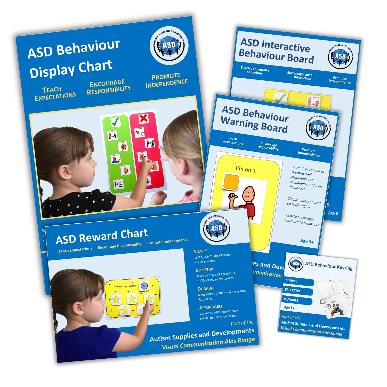 Amazon.com : Mega Behavior Visuals Bundle - Visual Schedules for Kids ...