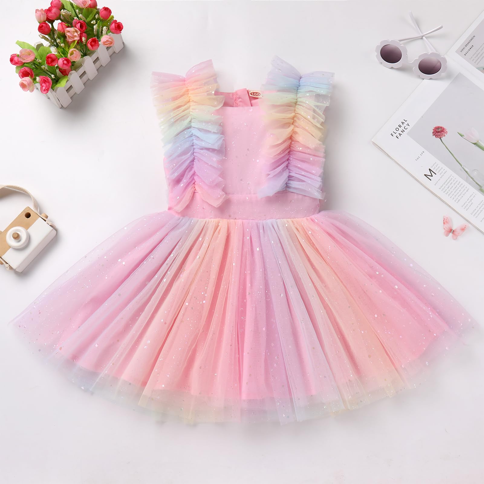 Snapklik.com : 4th 5th Birthday Girl Outfit: Cake Smash Toddler Boho ...