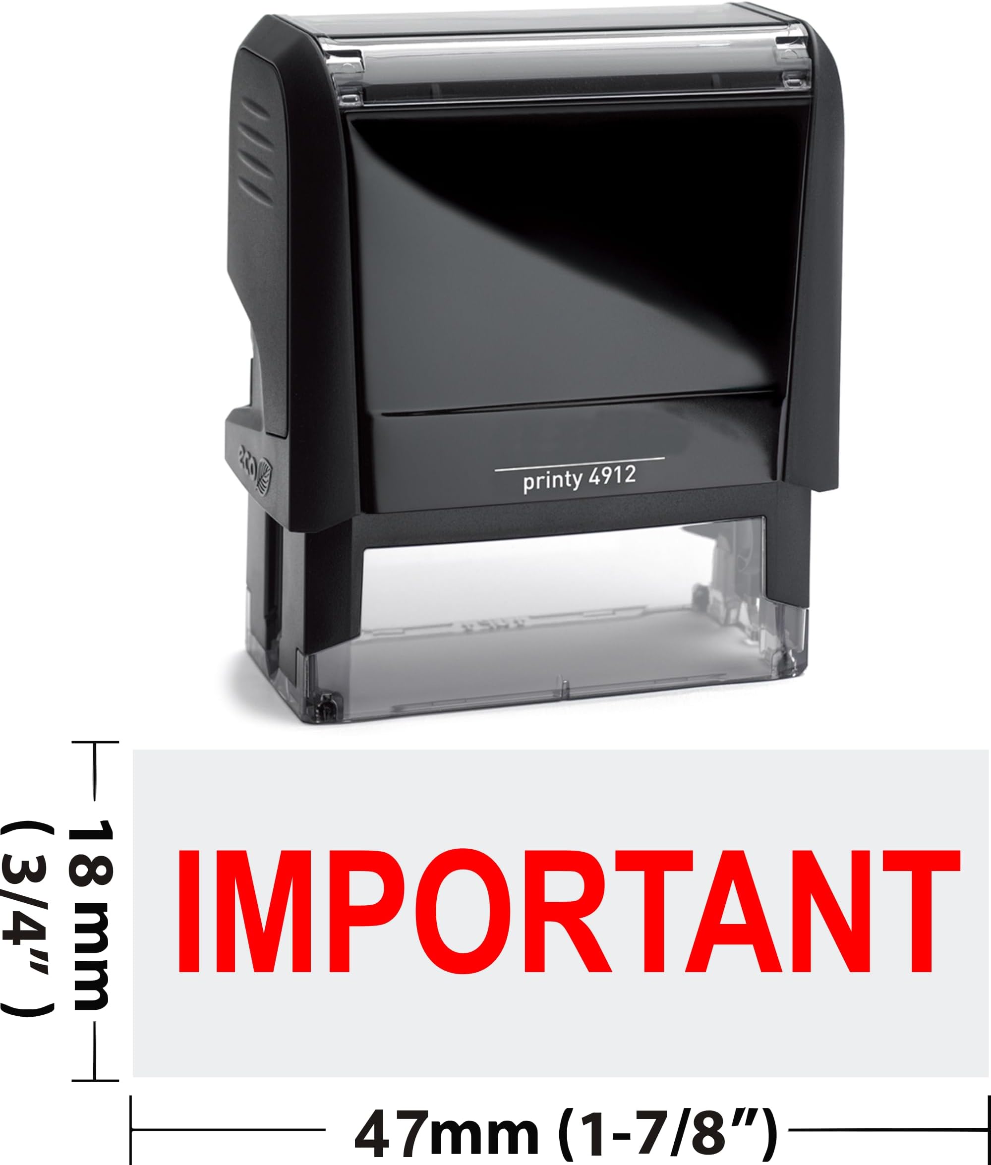 Amazon.com : StampExpression - Important Office Self Inking Rubber ...