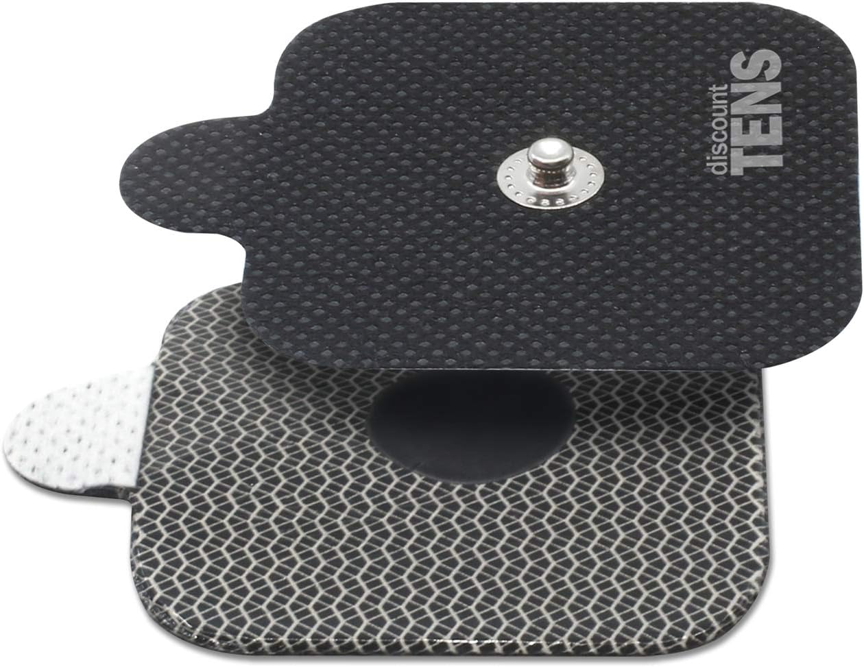 Discount TENS, Compex Easy Snap Compatible TENS Electrodes, 8 Premium ...