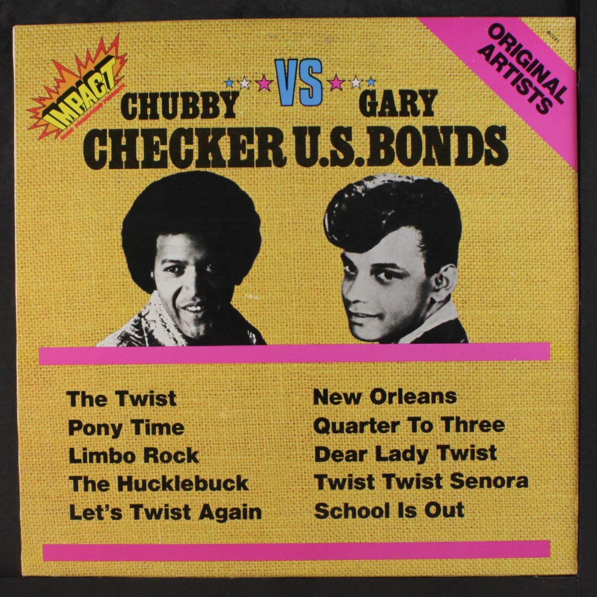Amazon.com: chubby checker vs gary u.s. bonds: CDs & Vinyl