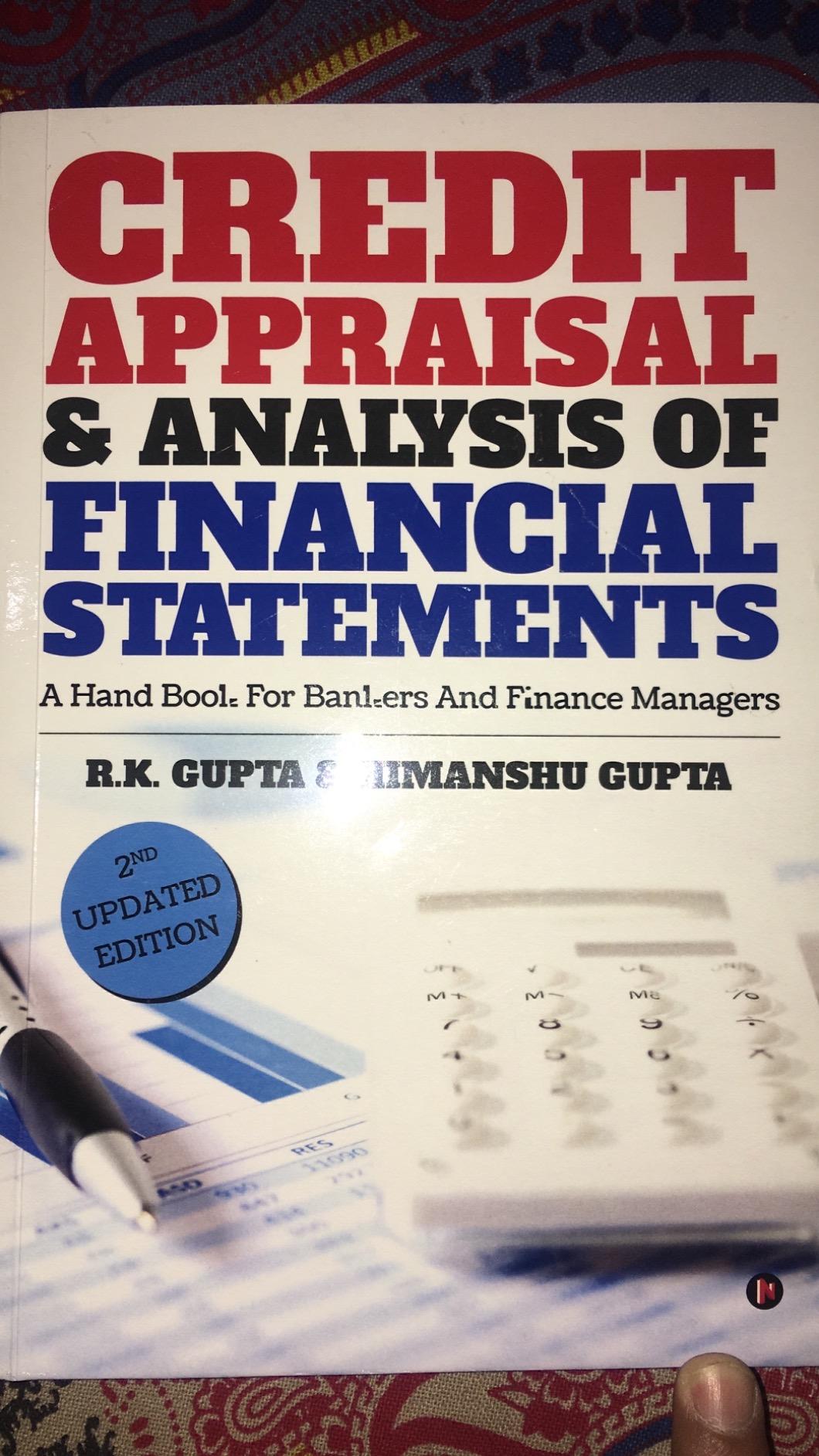 Buy Credit Appraisal & Analysis of Financial Statement : A Handbook for ...