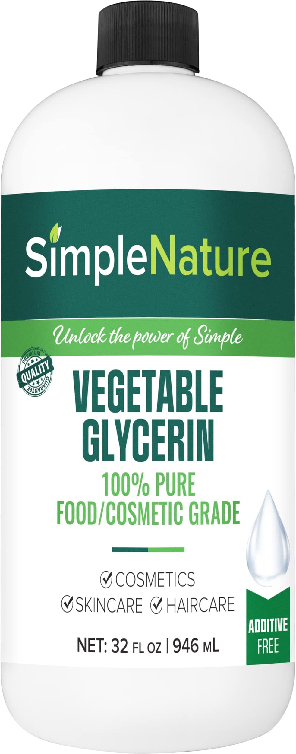 Amazon.com: SimpleNature 100% Pure Vegetable Glycerin - 32 oz - Natural ...