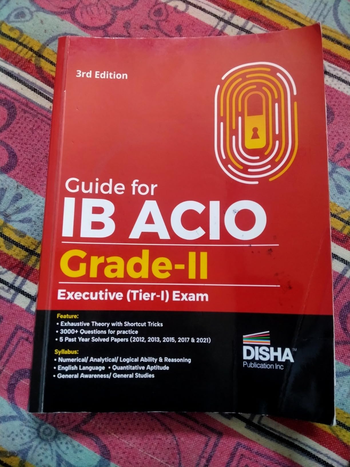 Guide for IB ACIO Grade-II/ Executive (Tier-I) Exam 3rd Edition ...