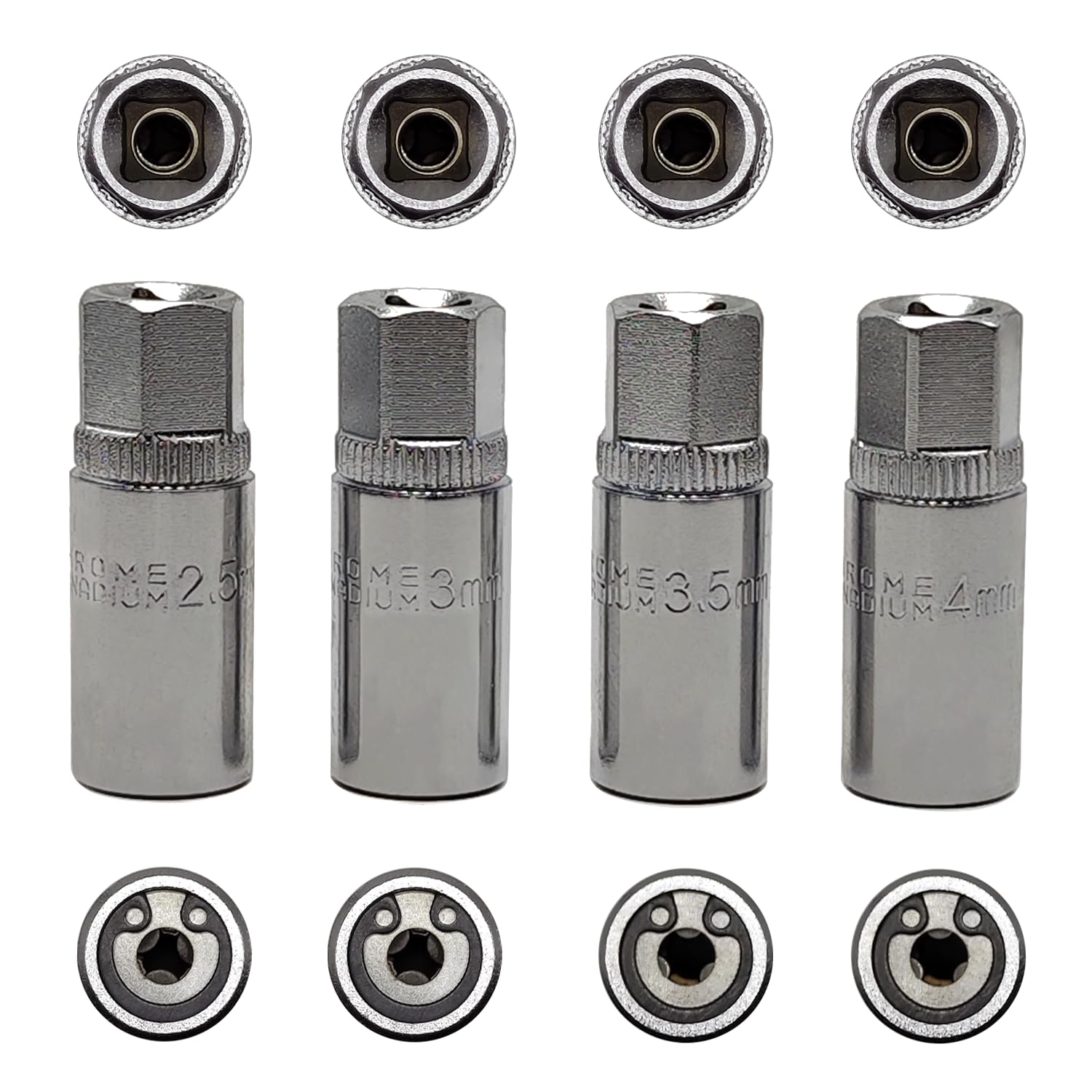 Snapklik.com : 4PCS 1/4-inch Stud Extractor Set, Broken Stud Removal ...