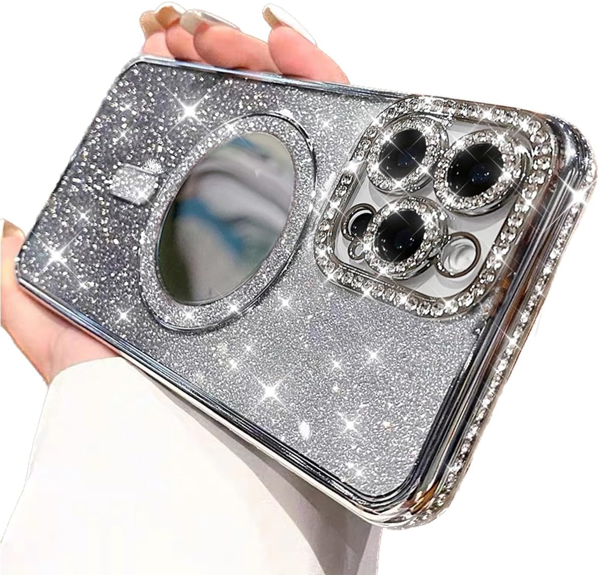 Amazon.com: AuroiCCY for iPhone 16 Pro Max Magnetic Case, [Compatible with Magsafe] Shockproof ...