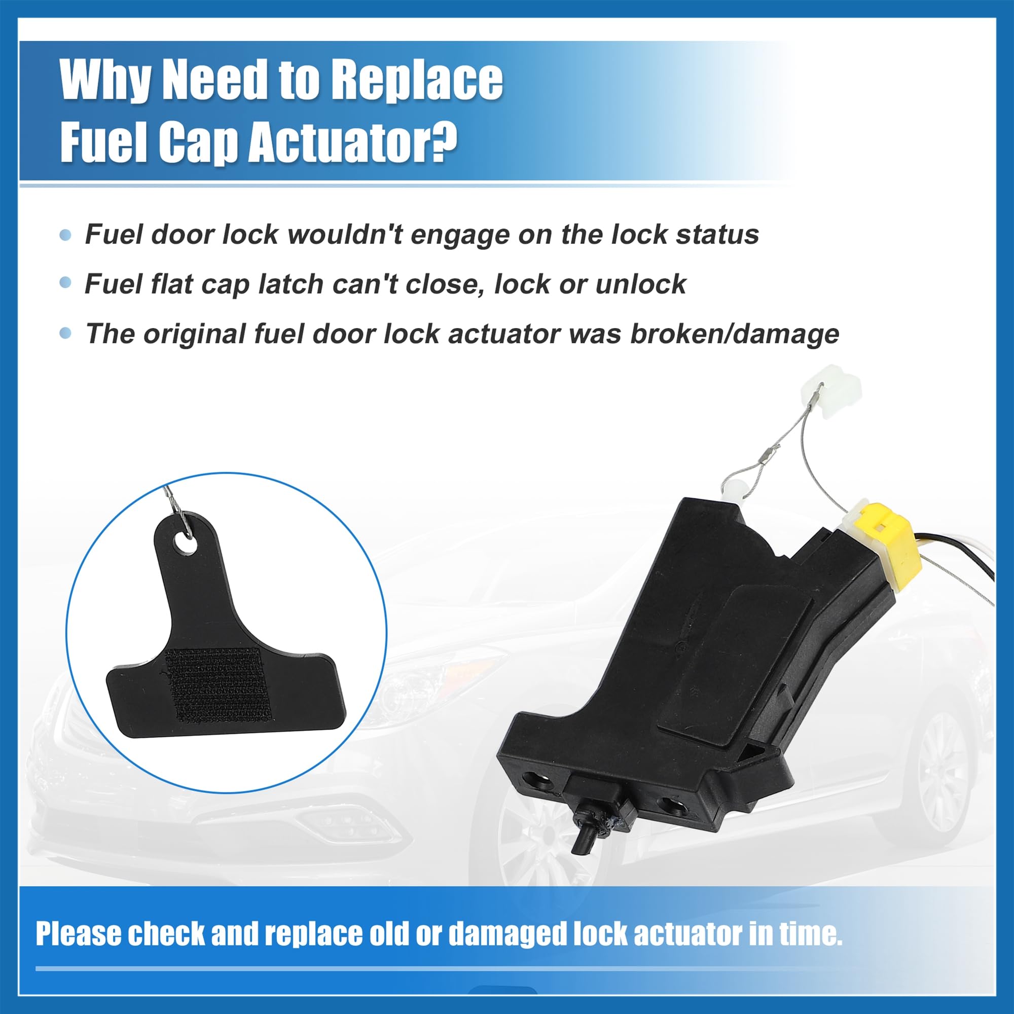 Hyundai Fuel Lock Actuator Unique Bargains Fuel Door Lock Actuator ...