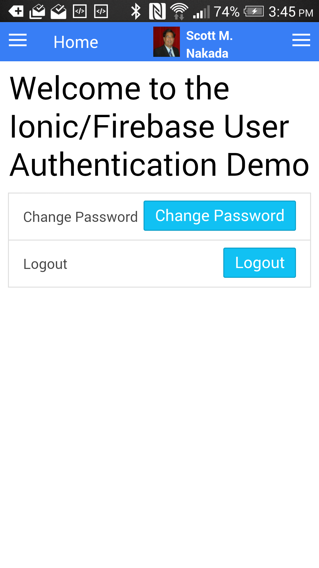 Ionic Firebase User Authentication App:Amazon.de:Appstore for Android