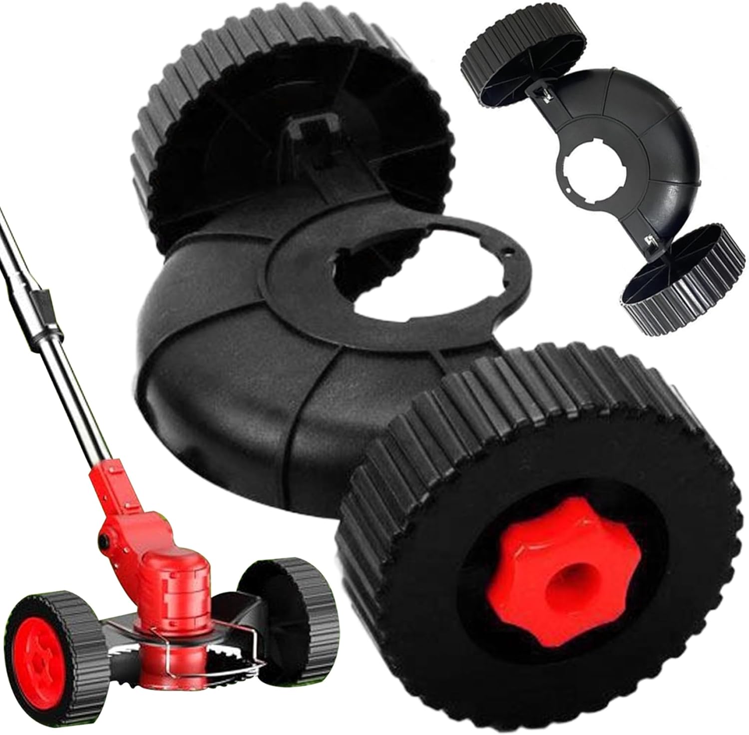 Amazon.com : Auxiliary Wheel,String Trimmer Wheels Attachment ...