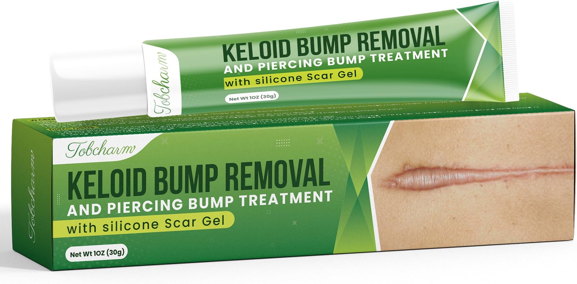 Amazon.com: Advanced Keloid Bump Removal Gel: Silicone Keloid Scar ...