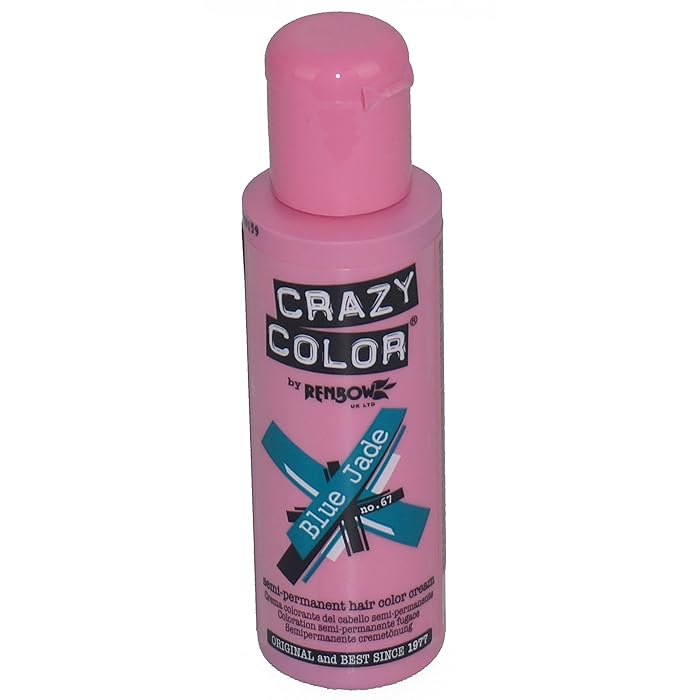 Buy Crazy Color Permanent Hair Color Cream Number 67, Blue Jade 100 ml ...