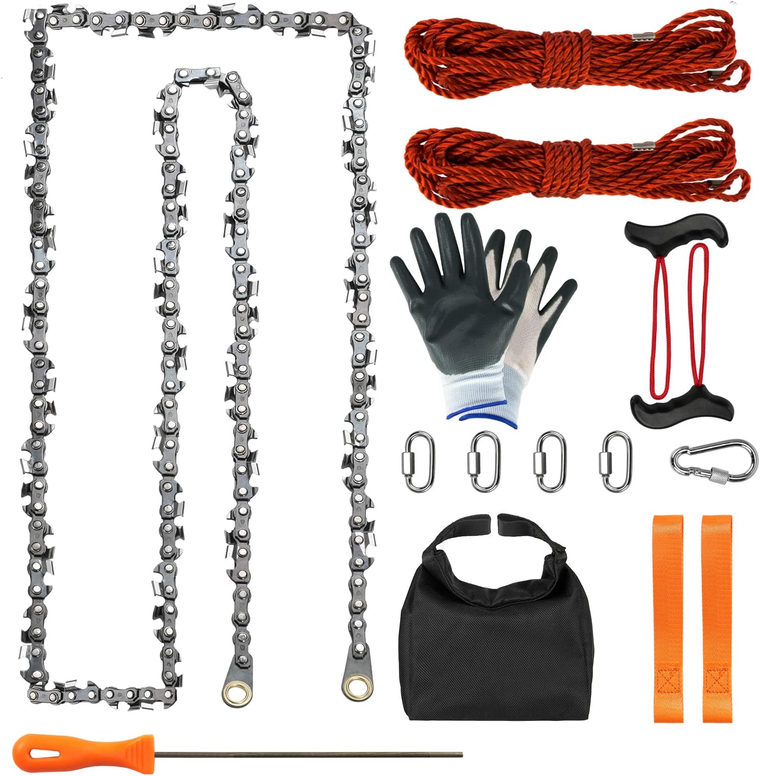 Amazon.com: Tiiyee Survival Wire Saws, Stainless Steel Hand Pocket Rope ...