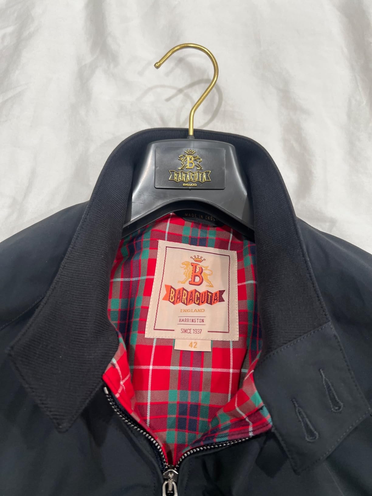 Baracuta Men's G9 Modern Classic Jacket at Amazon Men’s Clothing store