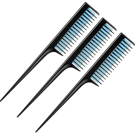 Amazon.com : SalonChic Deluxe Triple Teasing Comb Comb Unisex 1 Pc ...