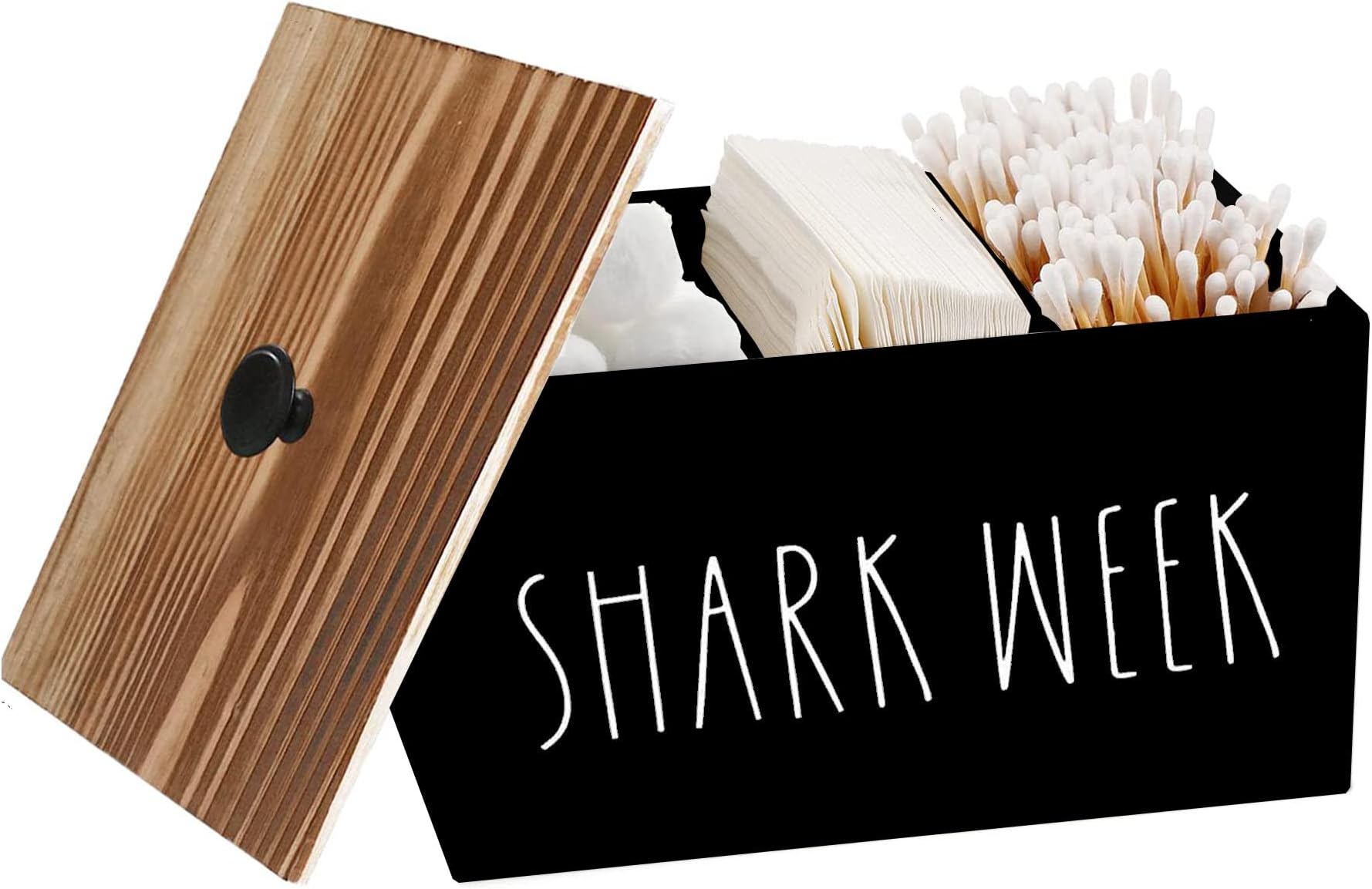 Amazon.com: Tampon Holder for Bathroom Decor and Storage, Wood Feminine ...