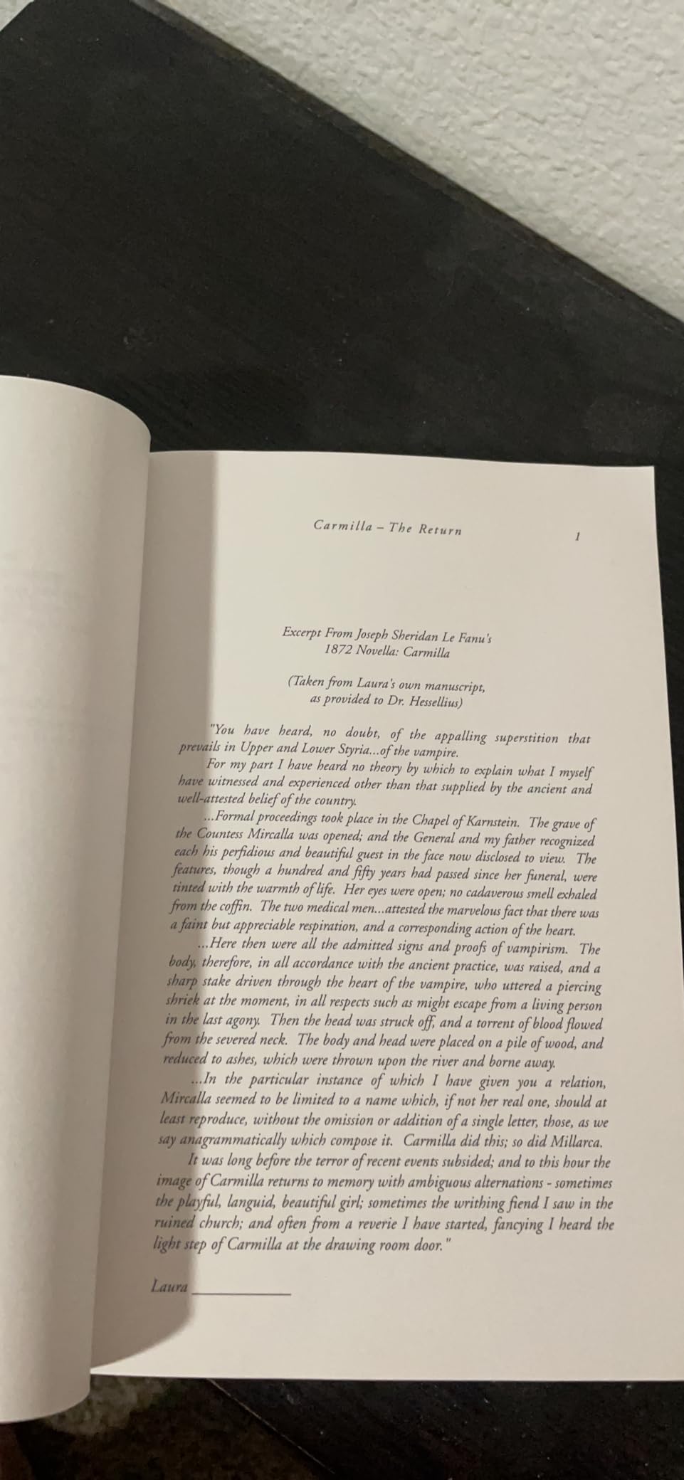 Carmilla: The Return : A Vampire Novel: Marffin, Kyle: 9781891946028 ...