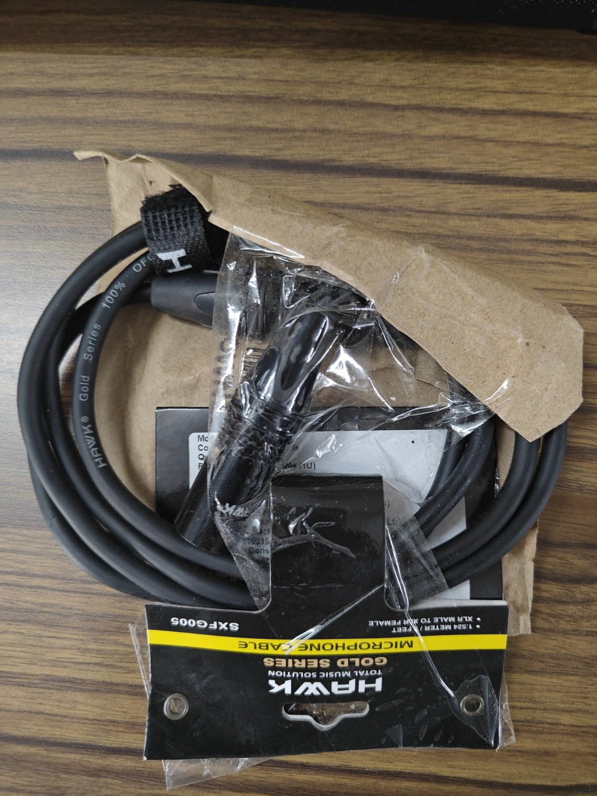 Hawk Proaudio Hawk SXFG005 Gold Series XLR Male to Female Microphone ...