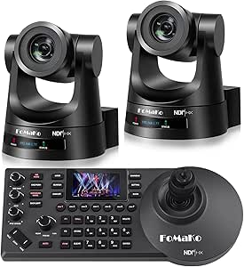 Amazon.com : FoMaKo NDI PTZ Camera 30X Bundle HDMI 3G-SDI IP PoE HDMI ...