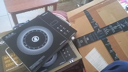 Buy Bajaj IRX 220F Infrared Cooktop 2200 W Black/Silver Online at Low ...