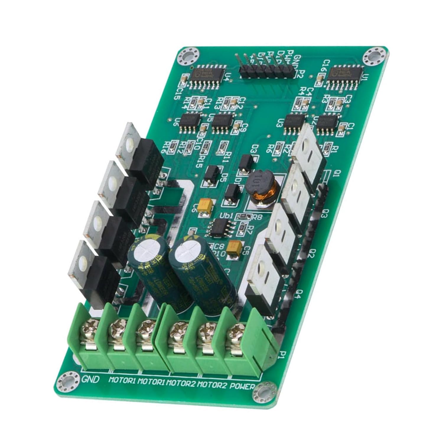 Motor Drive Control Board H Bridge DC Stepper Module 10A Peak 30A Motor ...