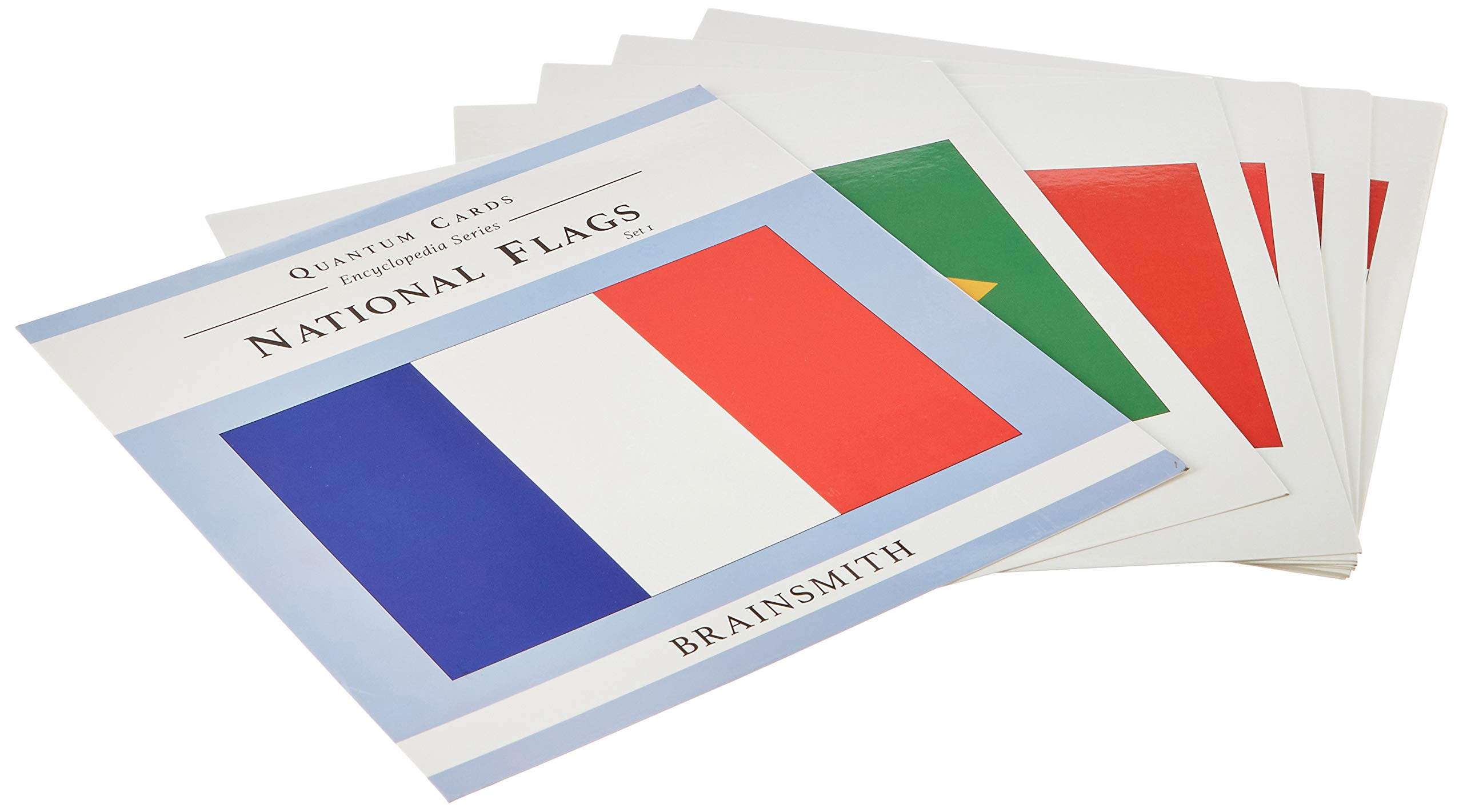 Buy Brainsmith Quantum Flash Cards, National Flags - Educational ...