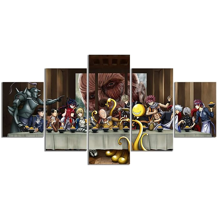 Buy Anime The Last Supper Crossover Version Poster Attack On Titan ...