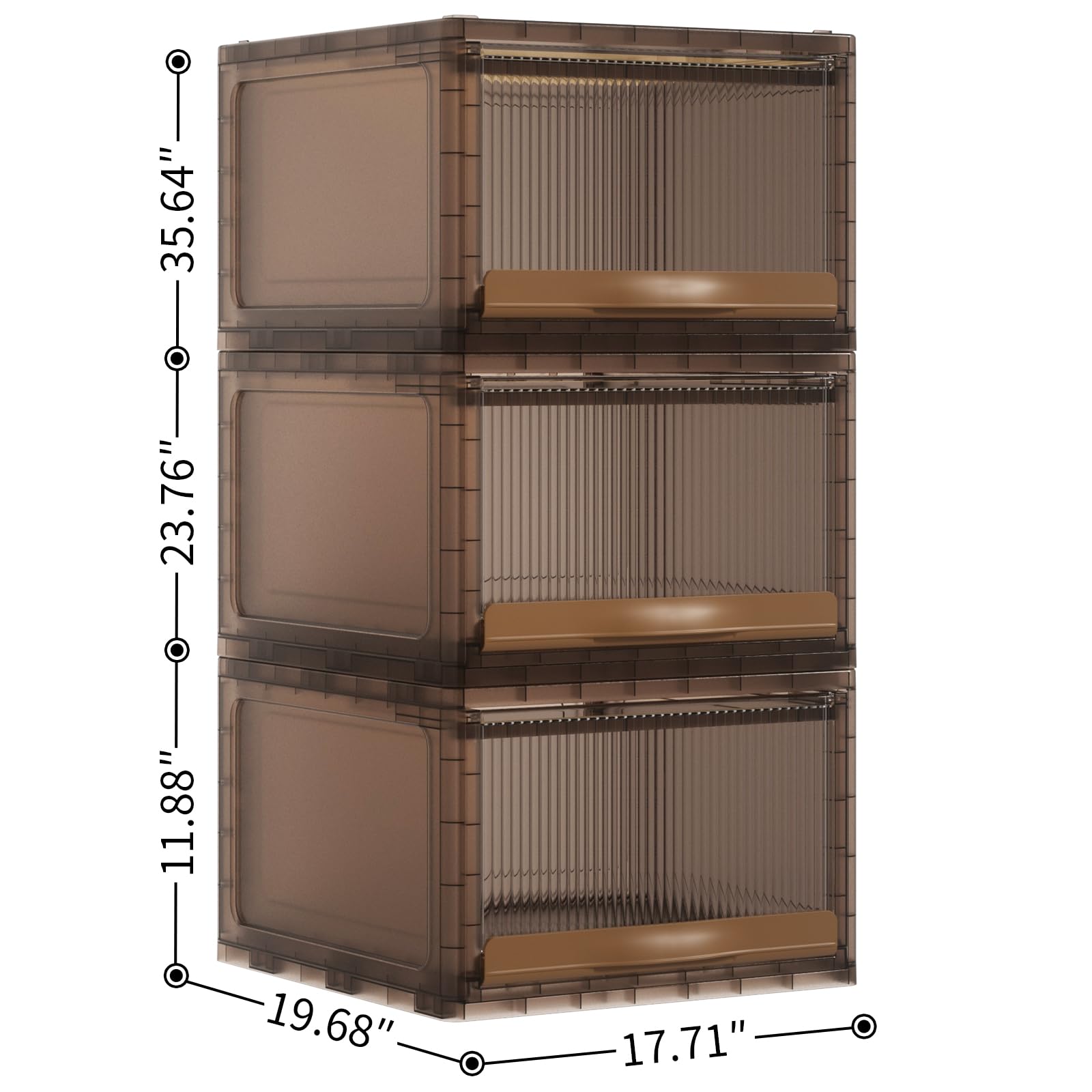 Snapklik.com : Bathroom Organizer, HAIXIN Storage Drawers, Stackable ...