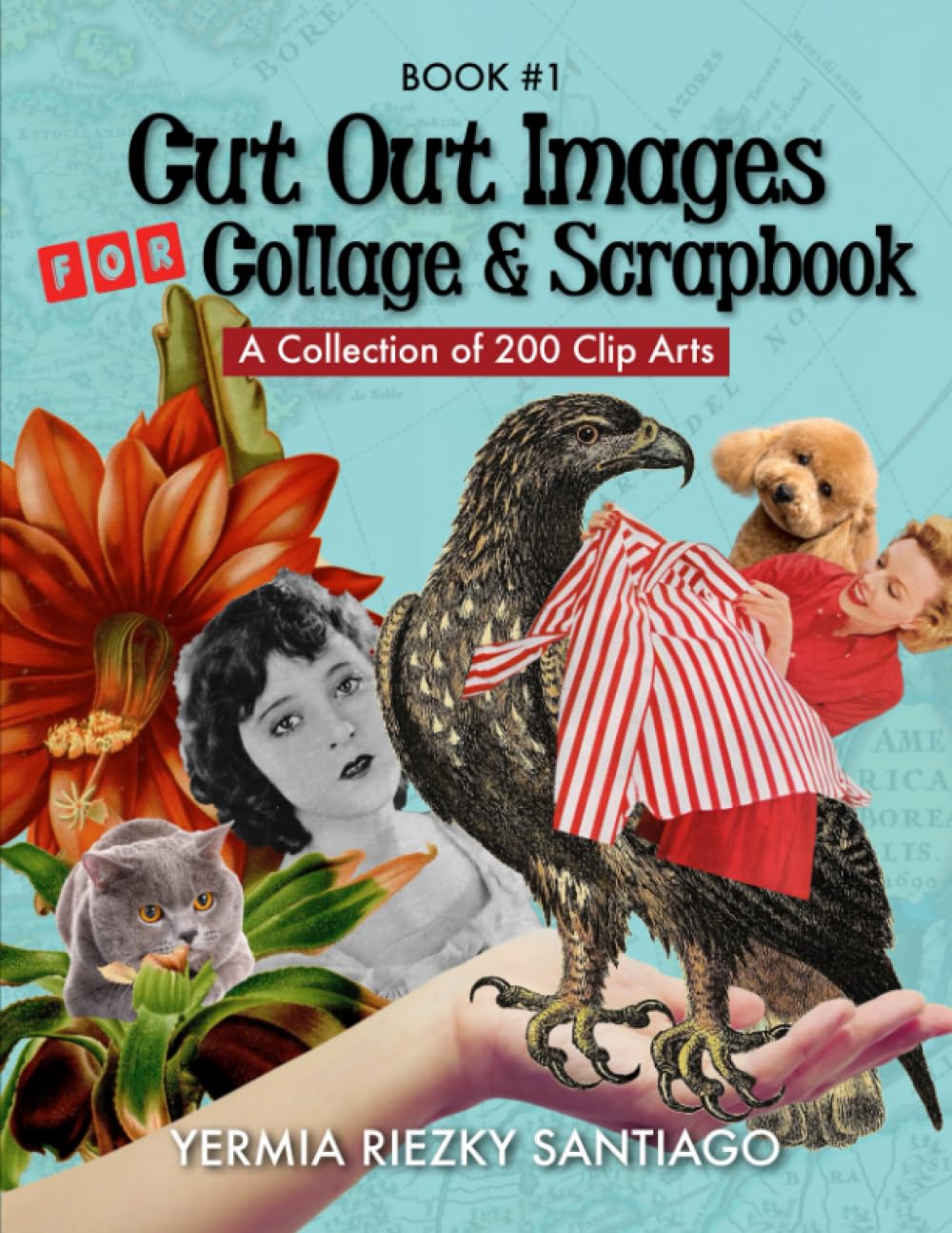 Cut Out Images For Collage and Scrapbook: A Collection Of 200 Clip Arts ...