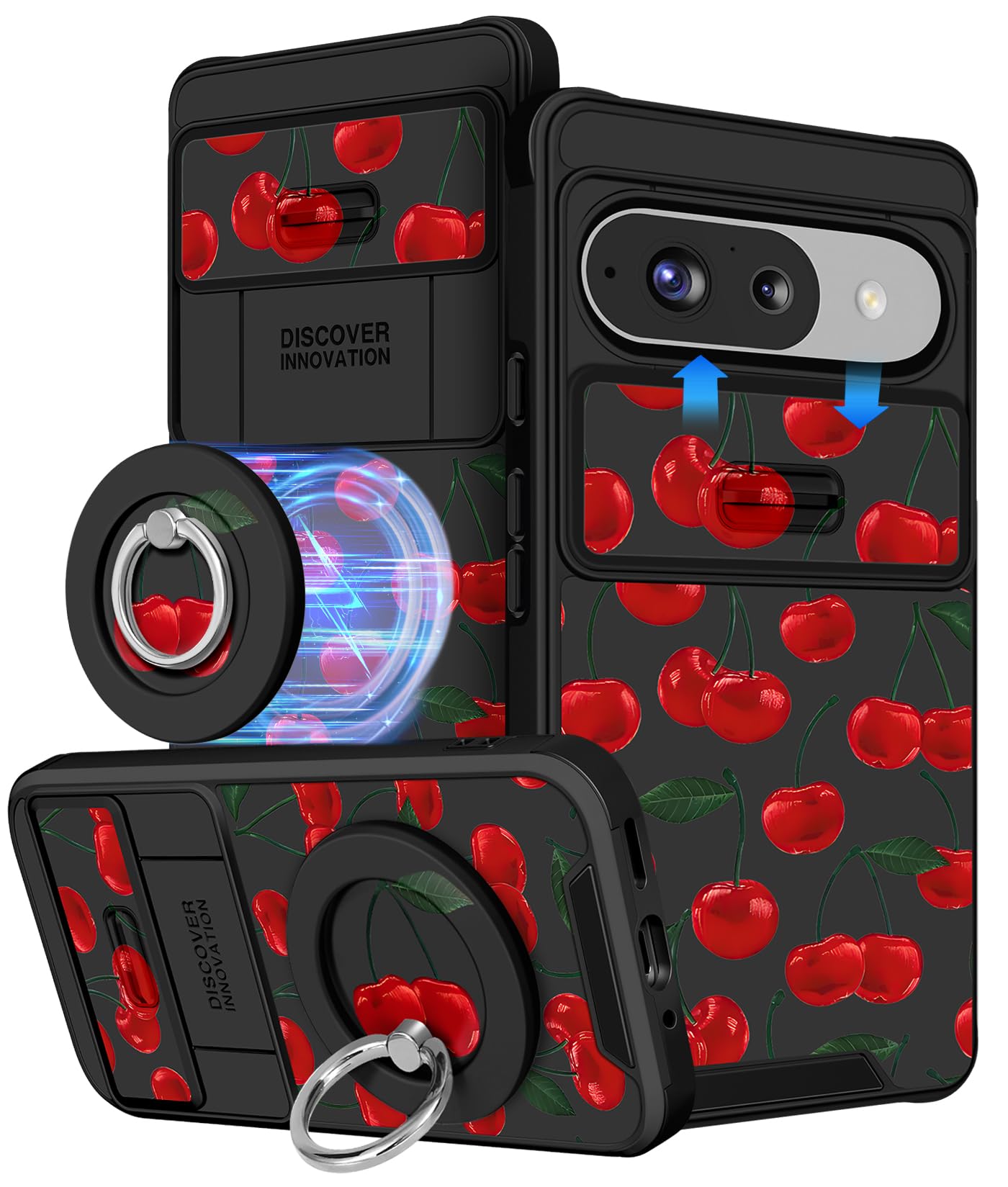 Amazon.com: Buleens for Google Pixel 9 Case/Pixel 9 Pro Case - with ...