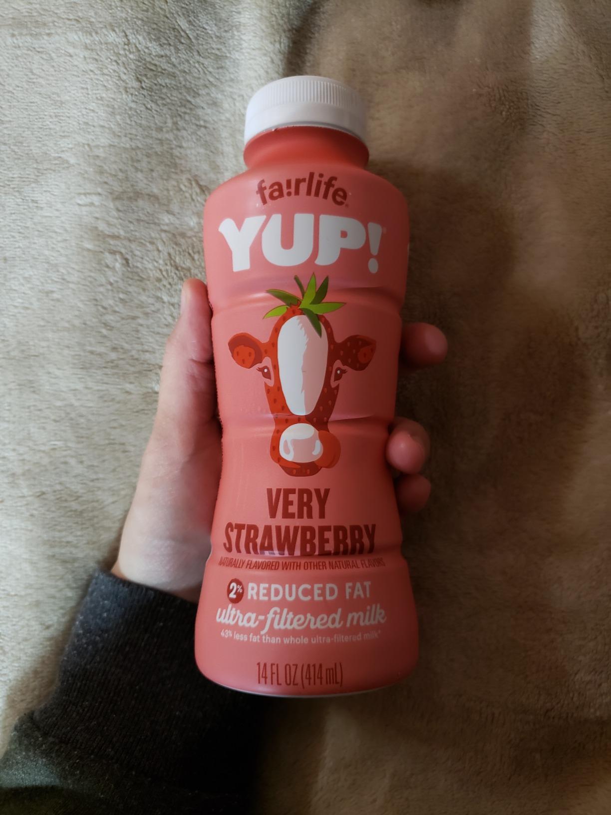 Amazon.com: fairlife YUP! Low Fat, Ultra-Filtered Milk, Very Strawberry ...